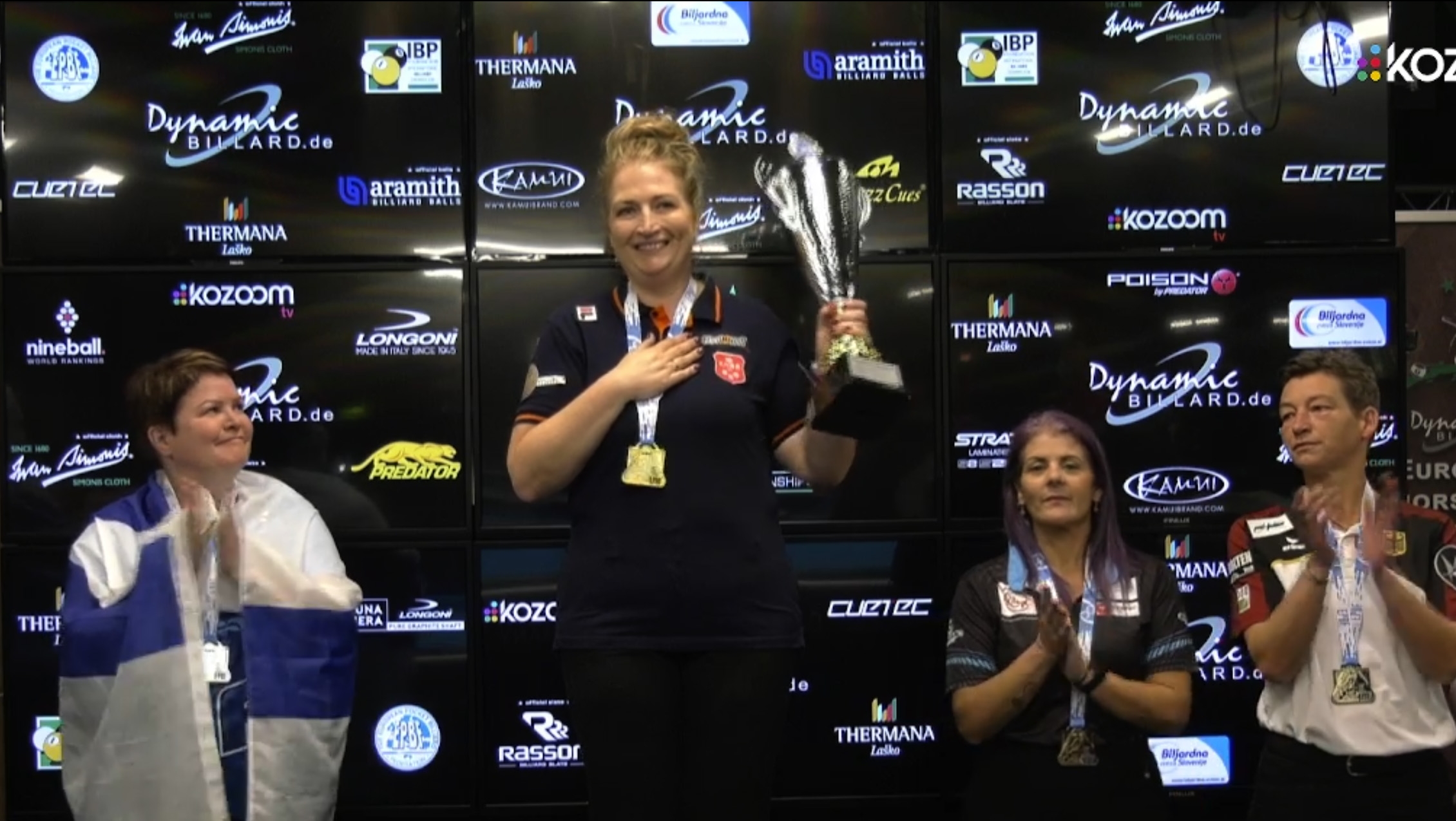 Melissa Kuys-Rademakers wint de EK Senioren Ladies 10-ball | Pool Biljart