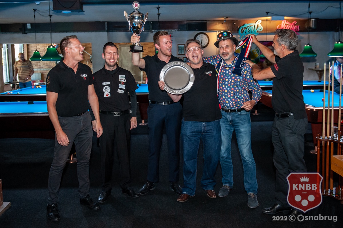 Eredivisie Pool gaat over een week van start | Pool Biljart